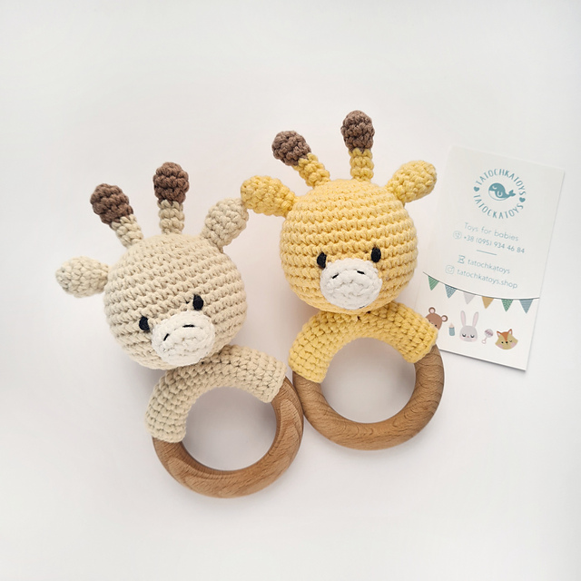 Ravelry: Giraffe rattle pattern by Yulia Alieksieieva