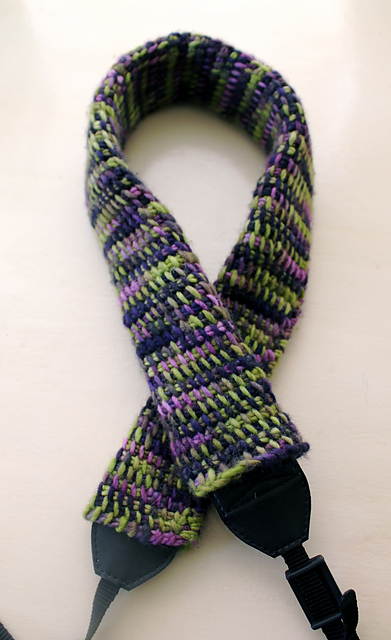 Ravelry: Tunisian Crochet Camera Strap pattern by Sarah Boccolucci