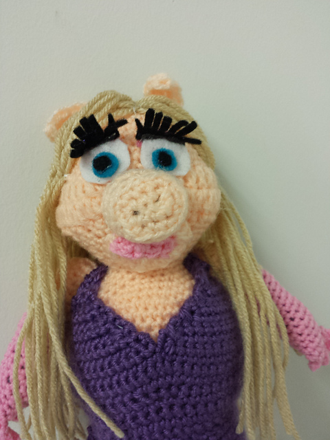 Ravelry: tawnybee's Miss Piggy Muppet Inspired Crochet Pattern
