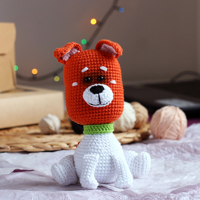 Ravelry: Dog Jim (Jack Russel Terrier) pattern by Kseniia Ivanova