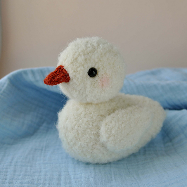 Ravelry: Boucle knit duck pattern by Kseniia Ivanova