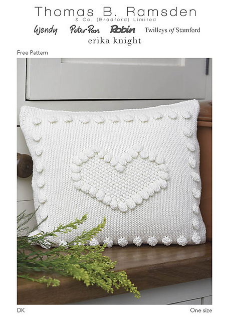 Ravelry: DK Cushion Cover pattern by The Home of Craft