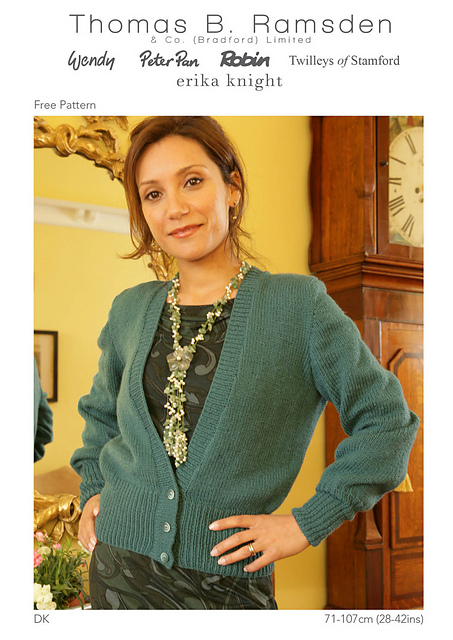 Ravelry: DK Cardigan pattern by Wendy Yarns