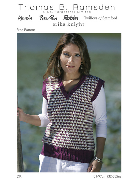 Ravelry: Striped Top pattern by Wendy Yarns