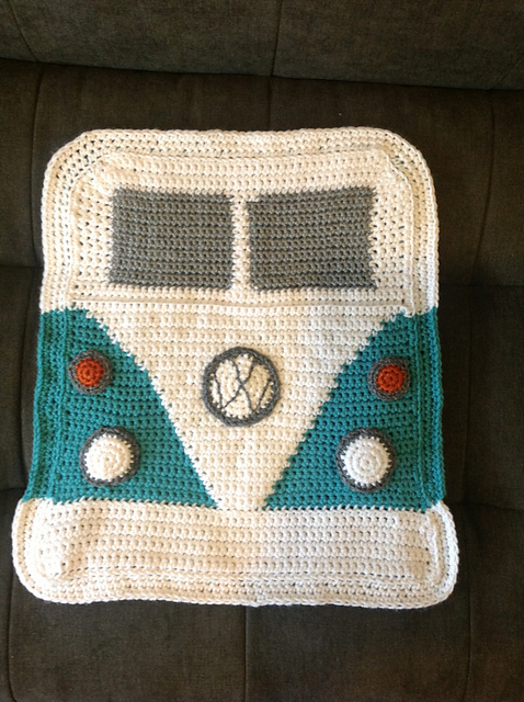 Ravelry: TracyCarlucci's VW Van Pillow
