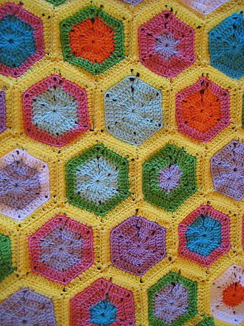 Ravelry: Hexagonal Medallion (Medallion 8) pattern by Ann-Marie ...