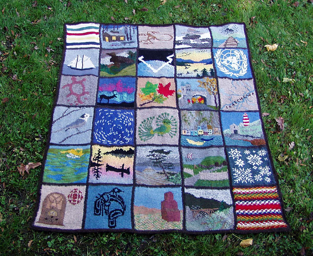Ravelry: teerling's Canada quilt