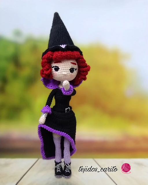 Ravelry: Bruja Morgana pattern by tejidos carito