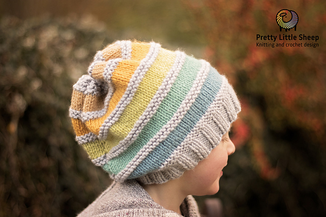 Ravelry: Slouchy stripe pattern by Telfer Designs