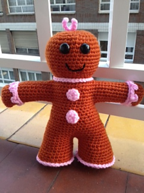 Ravelry: Happy gingerbread baby pattern by Teresa Alvarez