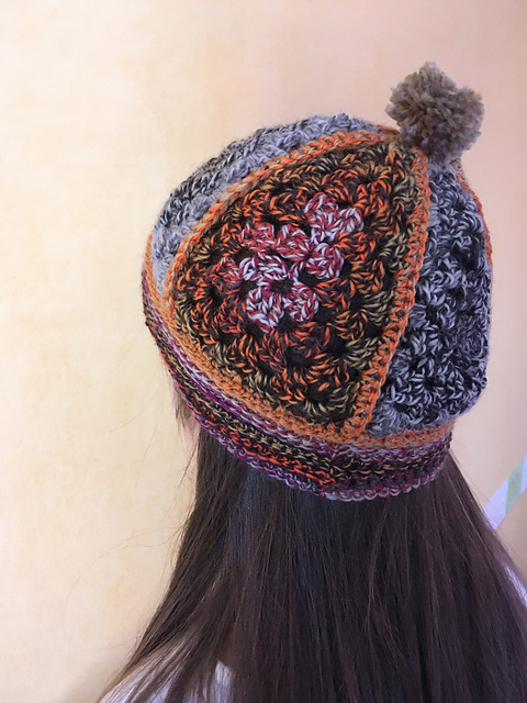 Ravelry: Granny triangle hat pattern by Teresa Alvarez