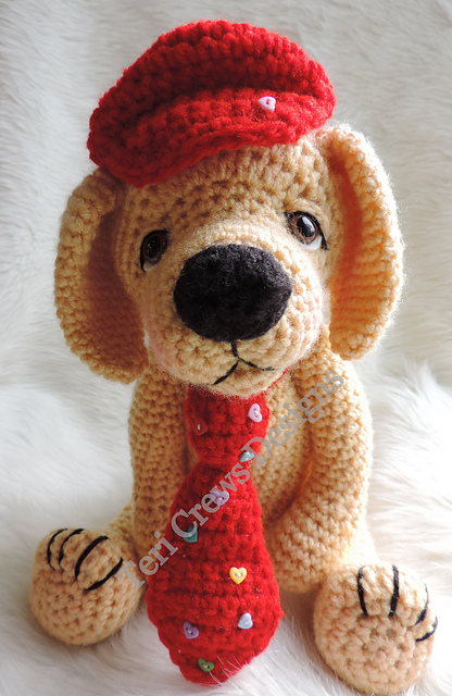 Ravelry: Cute Yellow Dog pattern by Teri Crews