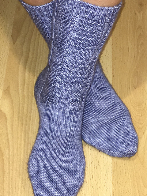 Ravelry: Twisted Stitch Sock pattern by Whole Knit n' Caboodle