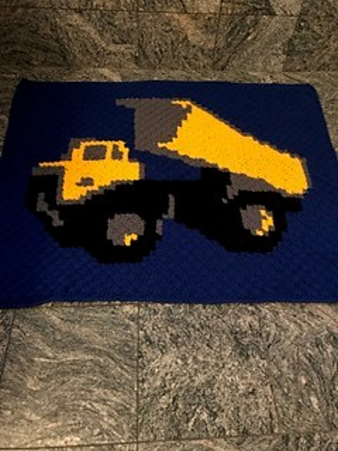 Ravelry: Dump Truck Afghan pattern by kimdesign