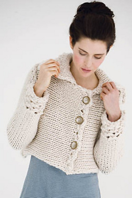 Ravelry: Open Star Jacket pattern by Teva Durham