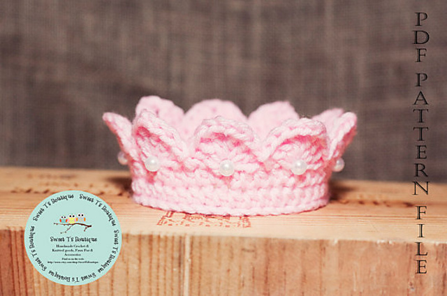Crochet Baby Crown Free Pattern Crochet Baby King Crown Crochet Diaper