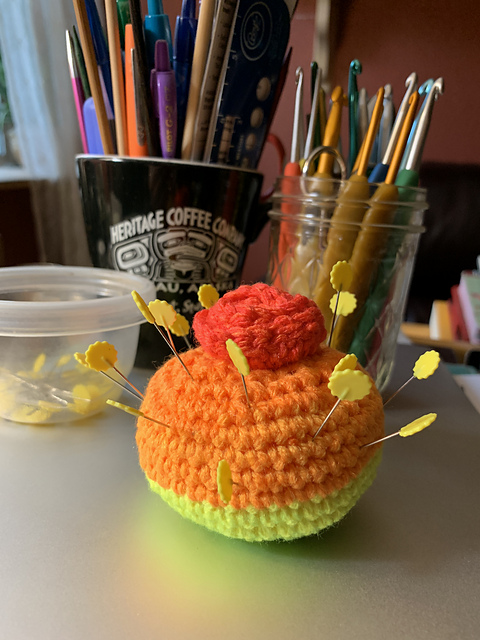 Ravelry Pincushion Pattern By Amanda Bryant