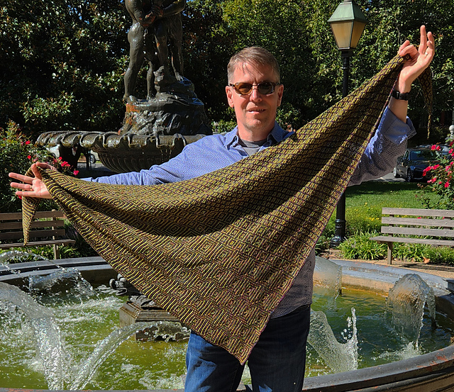 Ravelry: Square Biz Shawl pattern by Patrick Donohue