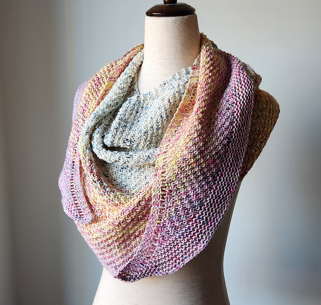 Ravelry: Don't Ewe Want Me Shawl pattern by Patrick Donohue