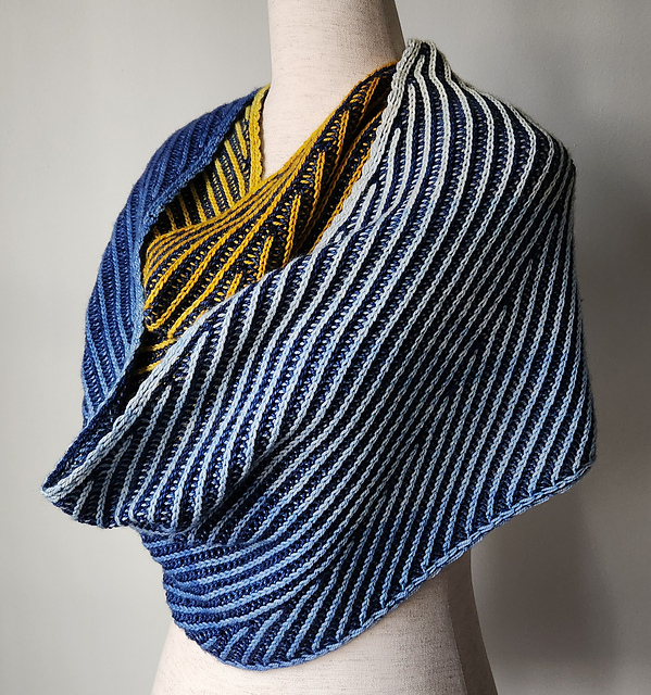 Ravelry: Trajectory Shawl pattern by Patrick Donohue