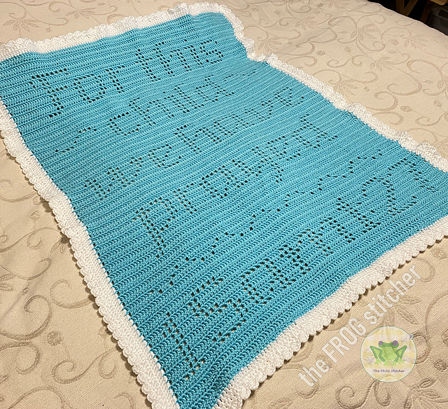 Ravelry: For This Child Afghan (Filet) pattern by Elizabeth Gray