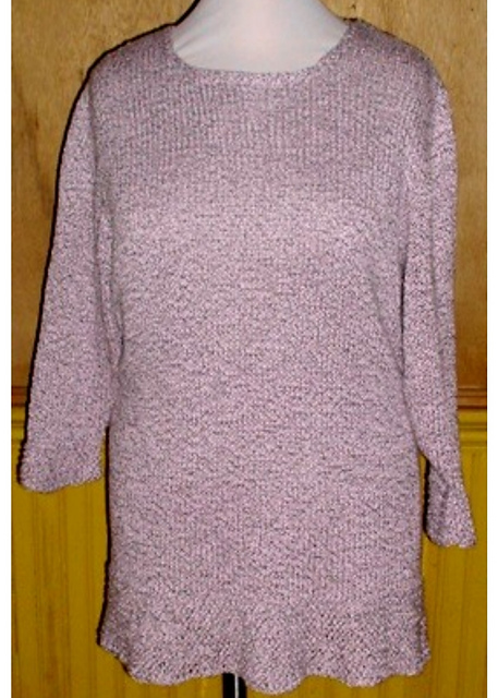 Ravelry: Classic Cotton Tunic pattern by Kathryn Doubrley-The Answer Lady