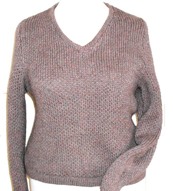 Ravelry: Classic V pattern by Kathryn Doubrley-The Answer Lady