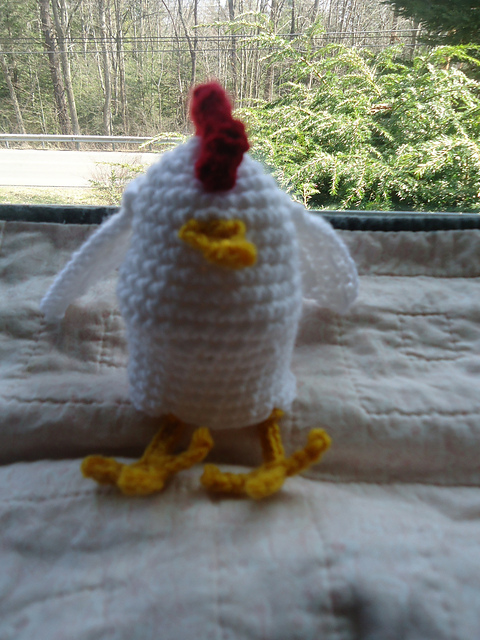 Ravelry: chicken pattern by Aurelia Delaney