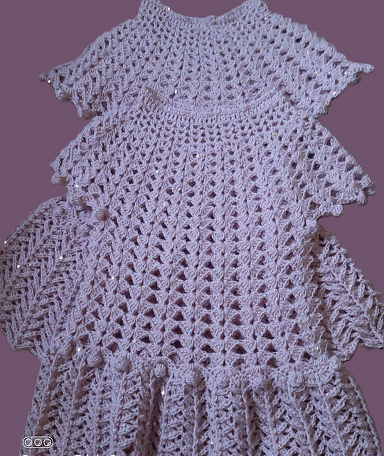 Ravelry: Bayan Girly Dress pattern by Magedah Gh
