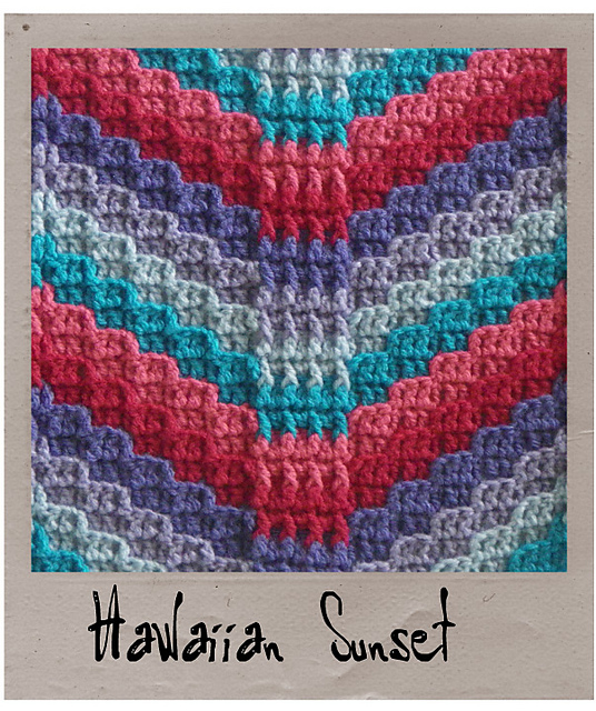 Ravelry: Hawaiian Sunset pattern by Laura Pavy