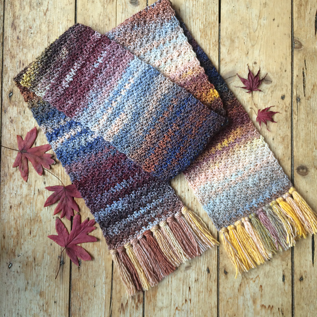Ravelry: Easy Winter Scarf pattern by Emma TheCrochetSwirl