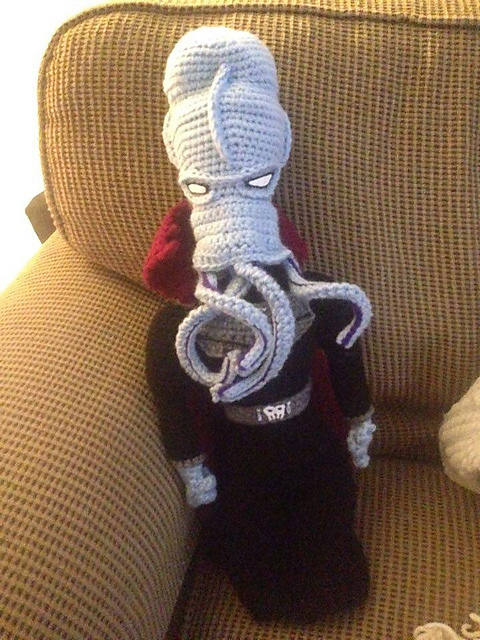 Ravelry: Mind Flayer w/ Removable Brain pattern by Ellie M
