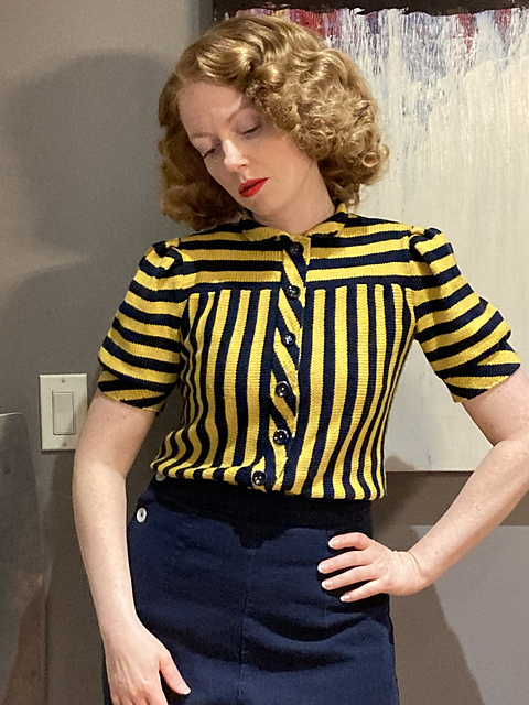 Ravelry: Striped Shirt pattern by Needlework Illustrated