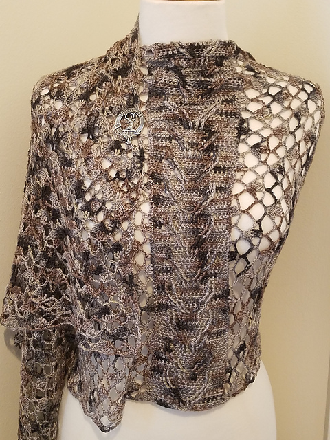 Ravelry: Je Suis Prest Wrap pattern by Kim Simpson