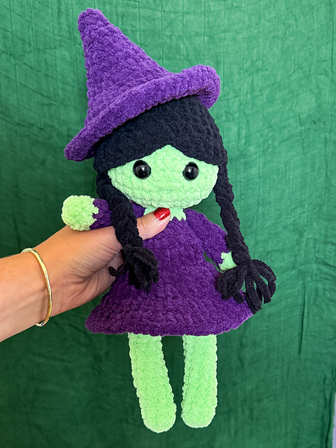 Ravelry: Agatha the Plush Witch pattern by Kali Dahle