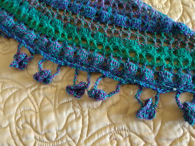 Ravelry: theknittednest's Mezzaluna (Crescent Moon) Wrap