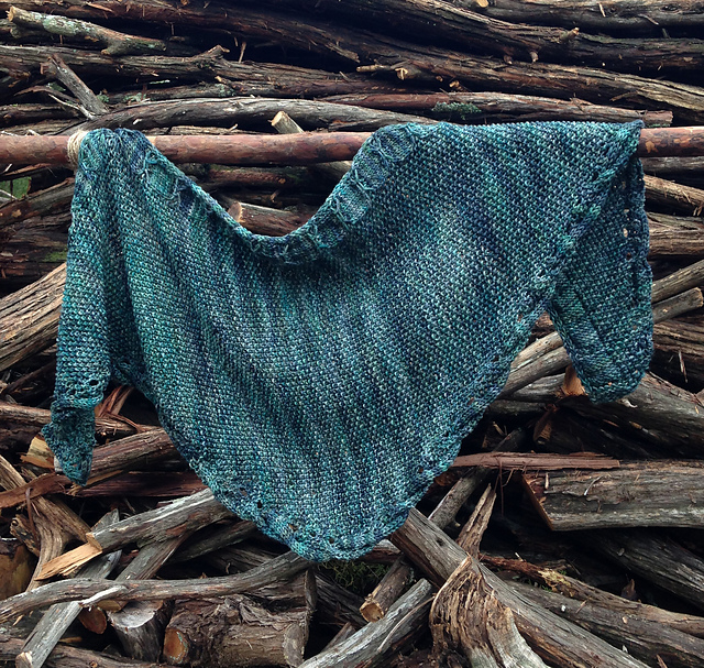 Ravelry: Please Be Seeded Shawl pattern by Karen Turnbull