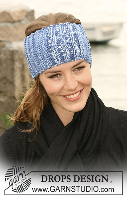 Ravelry: 102-24 garter sts head band pattern by DROPS design