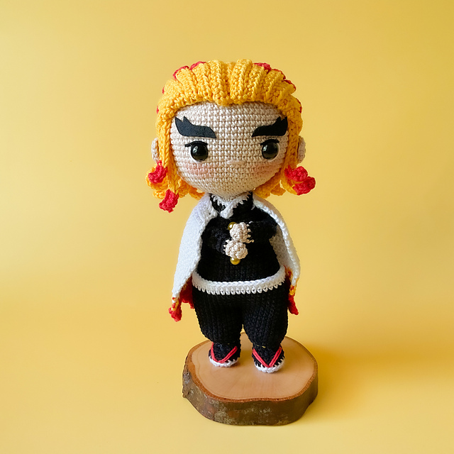 Ravelry: Rengoku Demon Slayer Amigurumi pattern by Aimy Fernandez