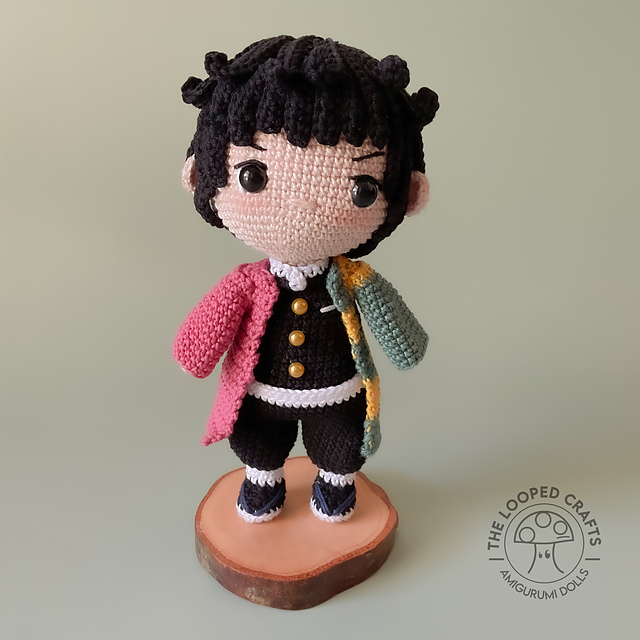 Ravelry: Giyu Demon Slayer Amigurumi pattern by Aimy Fernandez