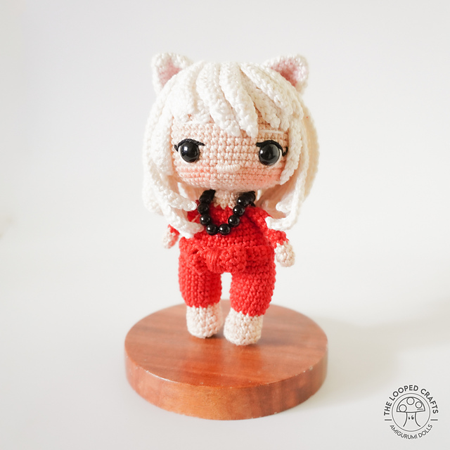 Ravelry: Mini Inuyasha Amigurumi pattern by Aimy Fernandez