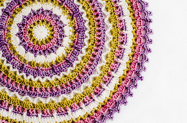 Ravelry: Wheel of Hope Mandala pattern by The Loopy Stitch