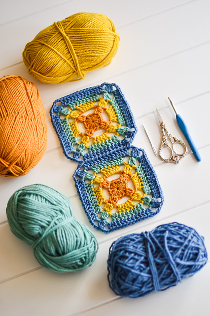 Ravelry: Gratitude Granny Square pattern by The Loopy Stitch