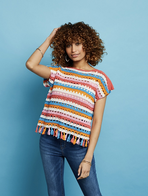 Ravelry: Party In The Park Top pattern by Cassie Ward