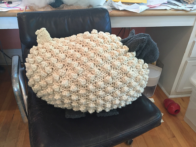 Ravelry: theneedletree's Bobble Sheep Pillow