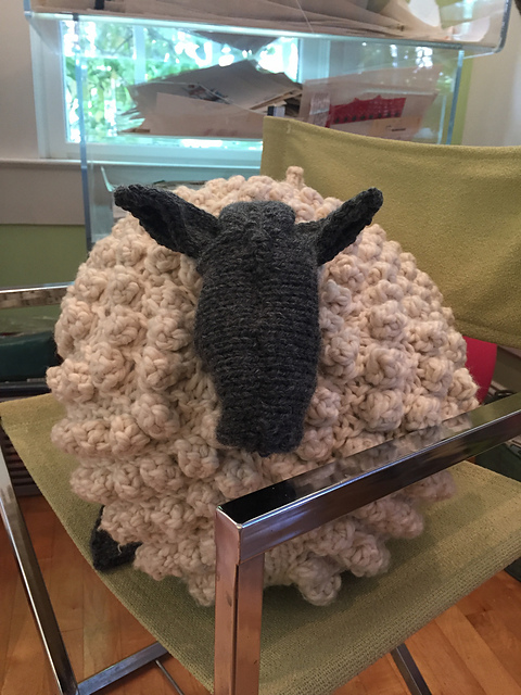 Ravelry: theneedletree's Bobble Sheep Pillow