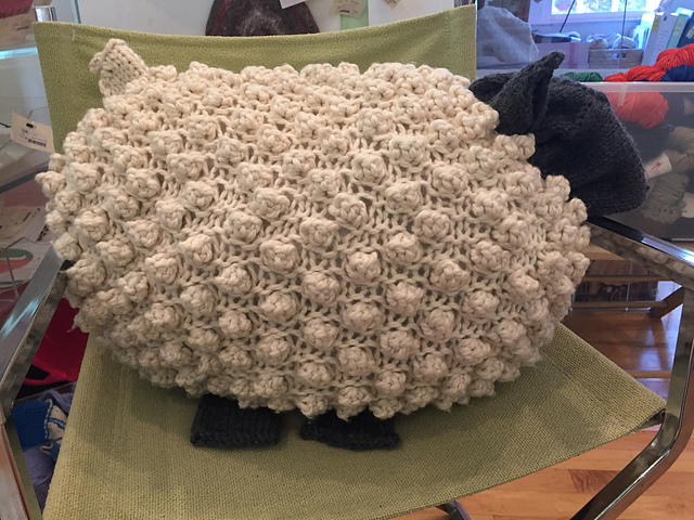 Ravelry: theneedletree's Bobble Sheep Pillow