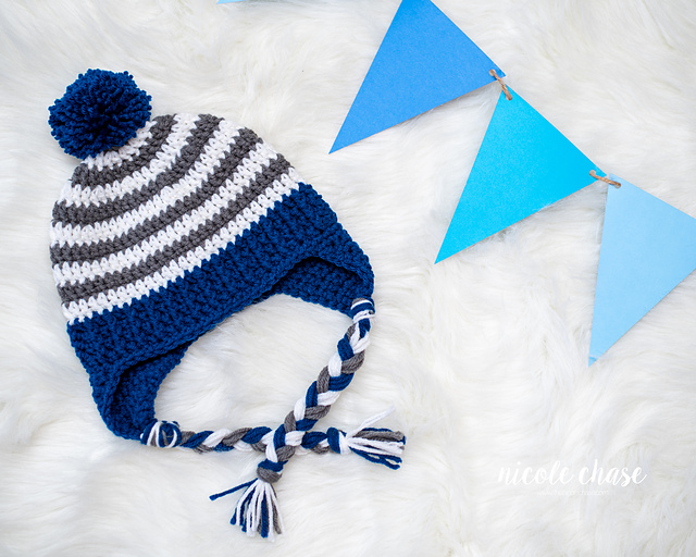Ravelry: Spirit Earflap Hat pattern by Nicole Chase