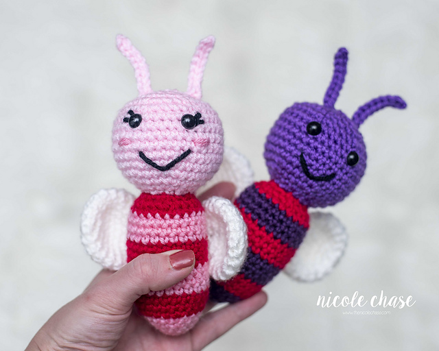 Ravelry: Lulu the Love Bug pattern by Nicole Chase