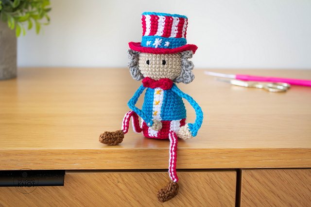 Ravelry: Posable Uncle Sam pattern by Ana Carolina